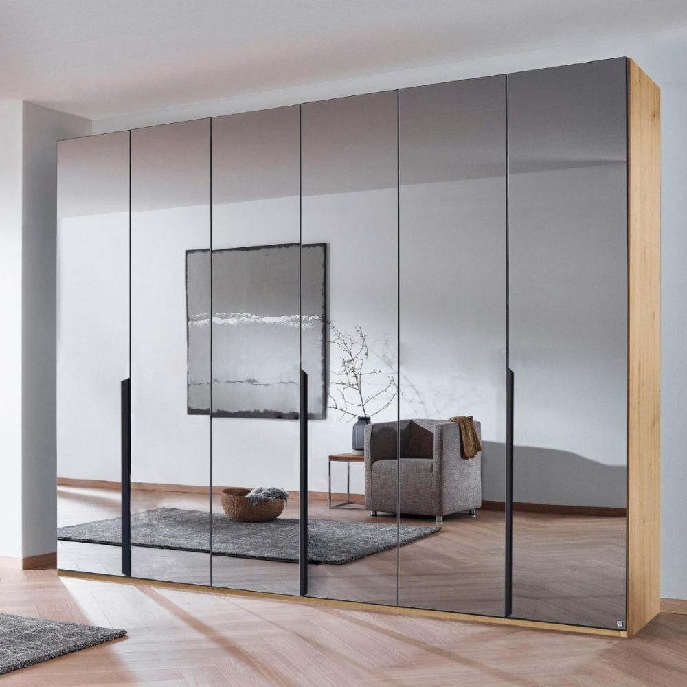 Rauch Epsilon with mirror 6 Door Hinged 271CM Wardrobe - Rauch Wardrobes